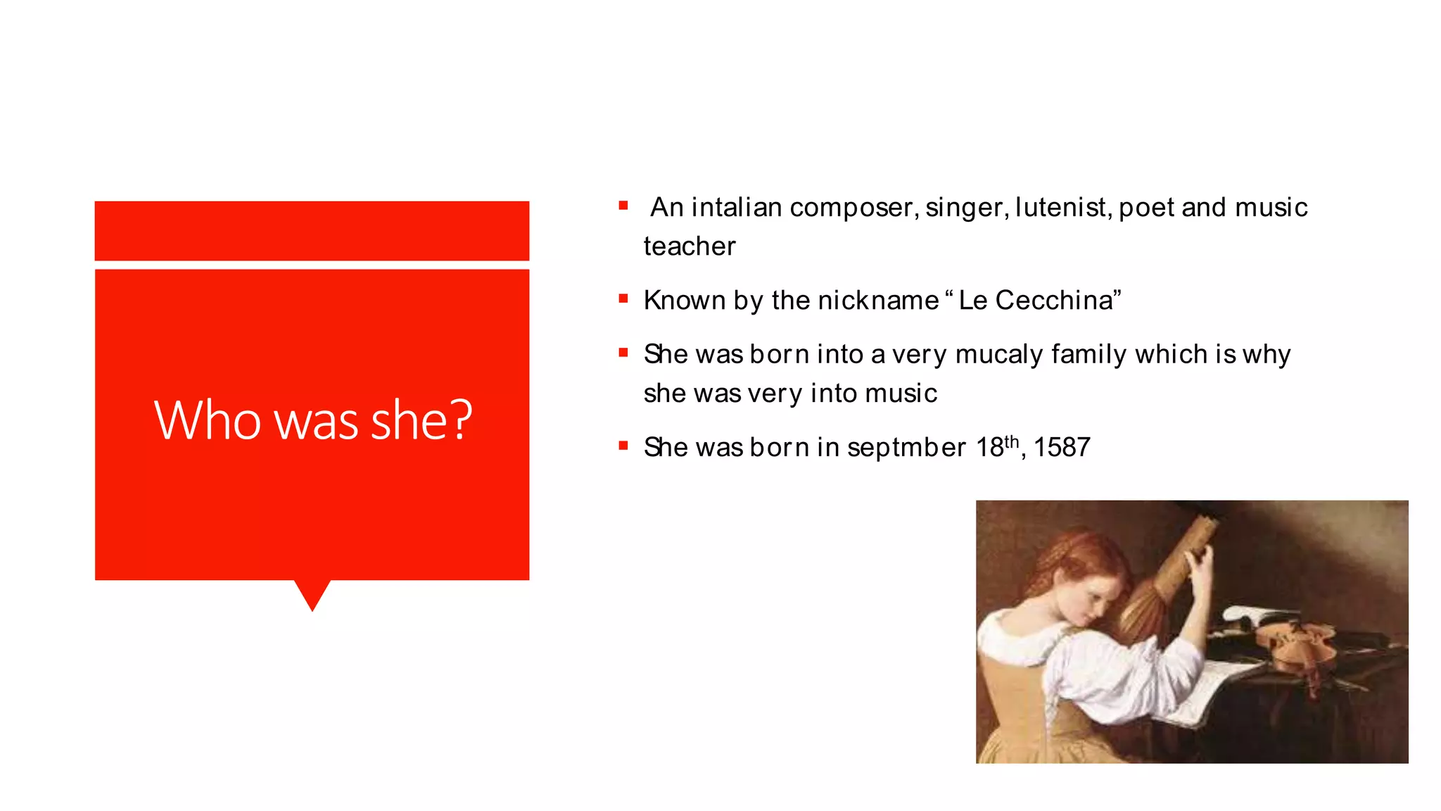 Francesca cacinni | PPT