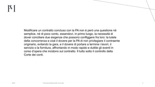 La modifica di un contratto di appalto - Francesca Mazzonetto Avvocato ...