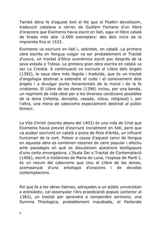Francesc eiximenis | PDF