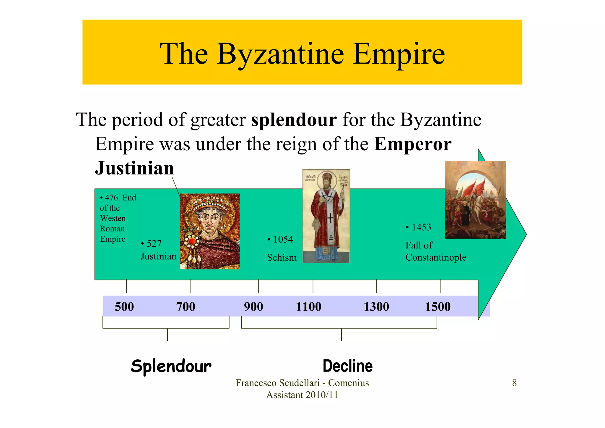 Francesco byzantine empire.ppt