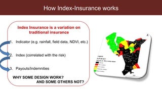 Designing index-based insurance for livestock | PPTX