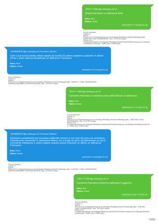 Le chat tra Luca Palamara e Francesco Salzano | PDF