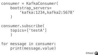 Practical tips and tricks for Apache Kafka messages integration | Francesco Tisiot, Aiven | PDF
