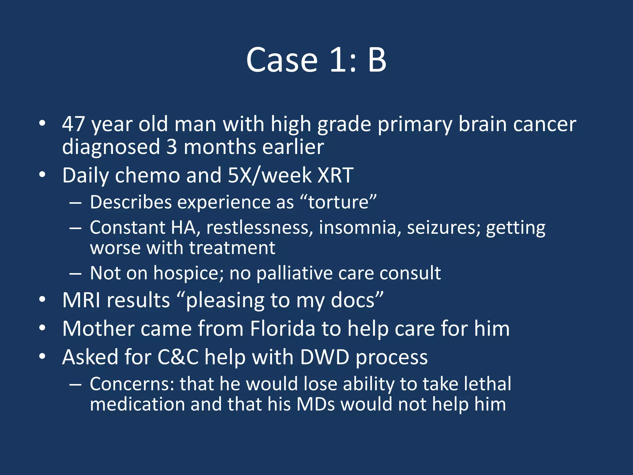 Understanding Death with Dignity Legislation: A Necessity for the ...