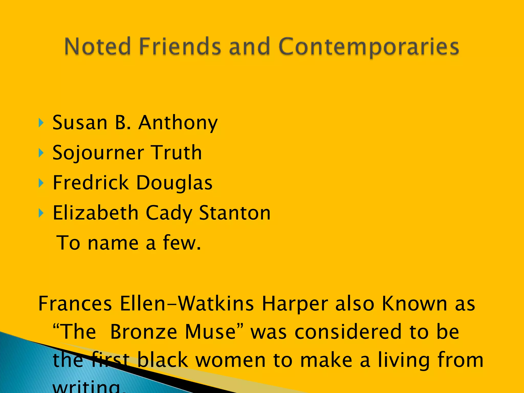 Frances Ellen Watkins Harper | PPT