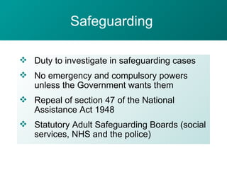 Frances Patterson: Creating a new framework for delivering adult social ...