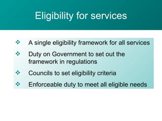 Frances Patterson: Creating a new framework for delivering adult social ...