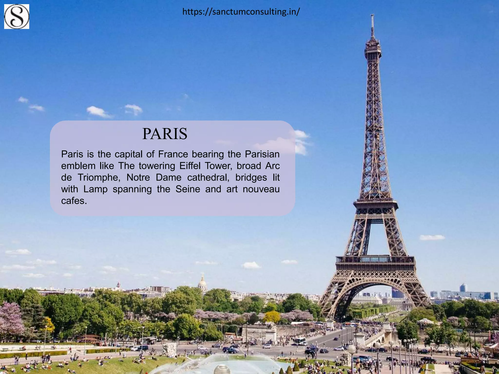 France Tourist Visa Process and Checklist | PPTX