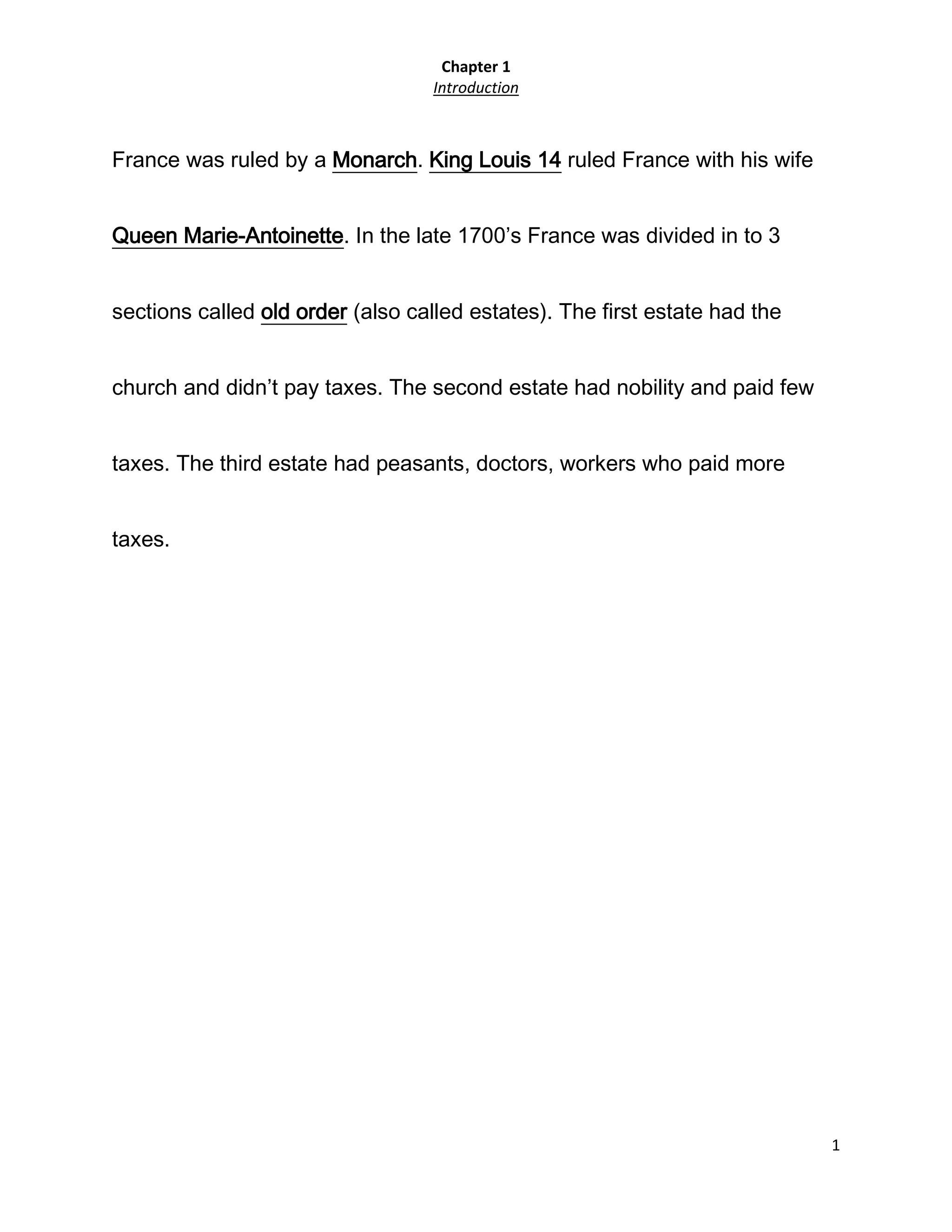 France was ruled by a monarch | PDF