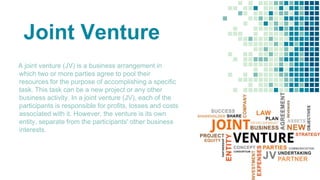Franchise and joint venture and their meaning of it | PPTX