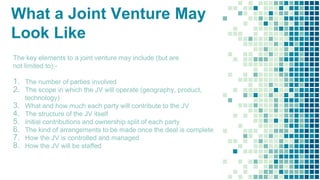 Franchise and joint venture and their meaning of it | PPTX