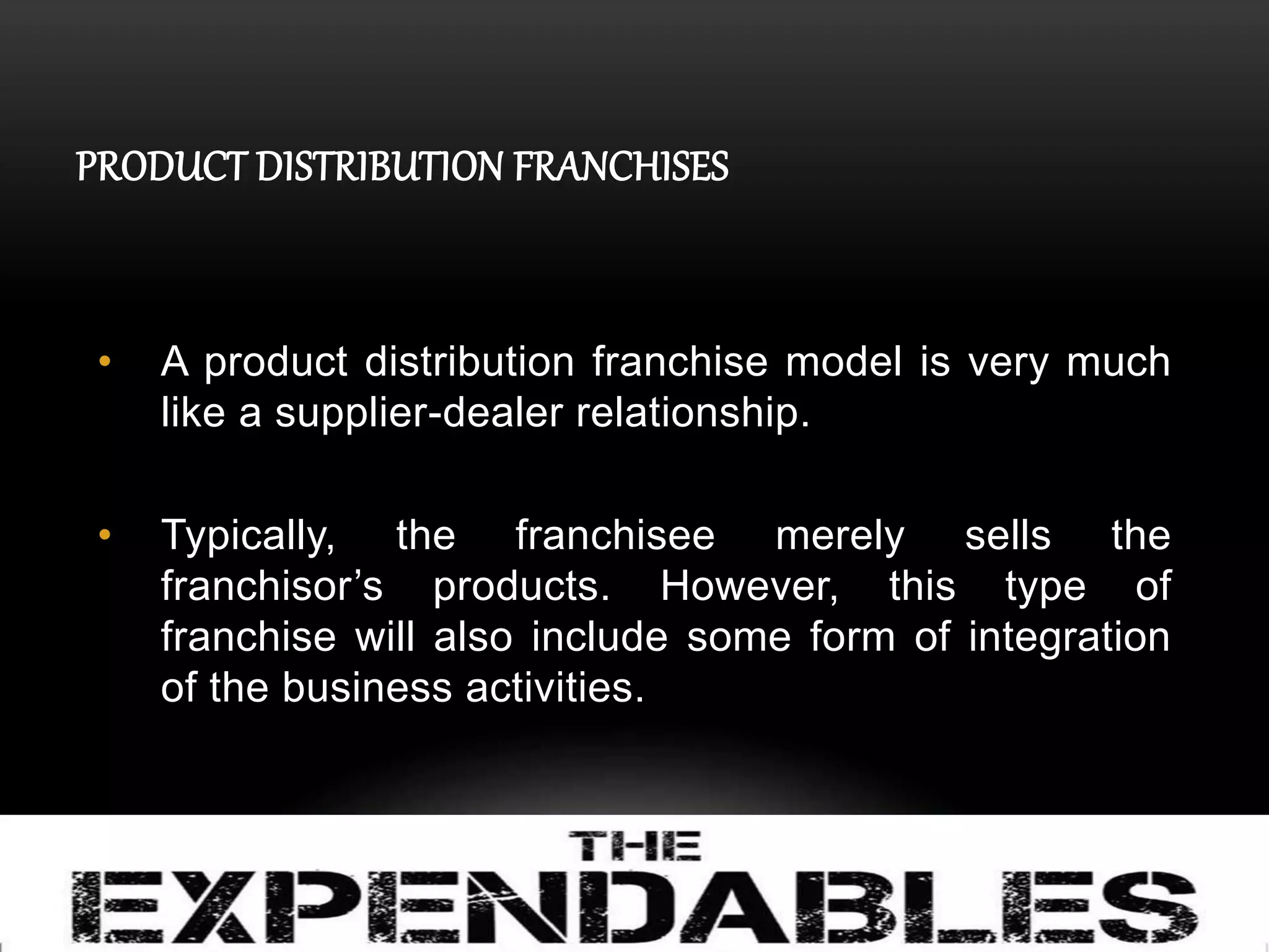 Franchise business in bangladesh | PPTX