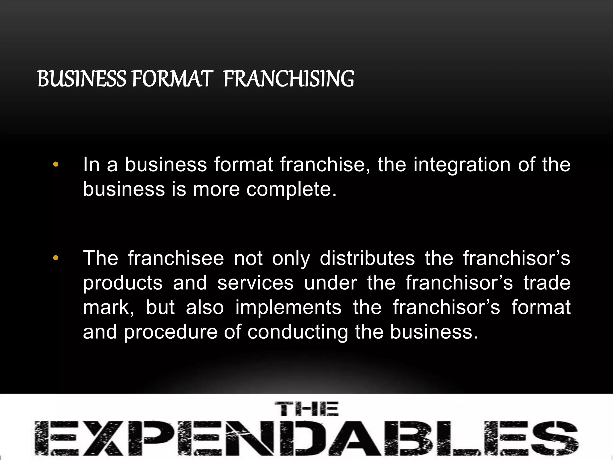 Franchise business in bangladesh | PPTX