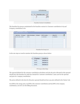 Franchise Contract | PDF | Gas and Electric | Home Utilities