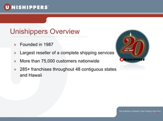 Unishippers Presentation Rl | PPT