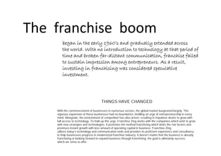 Franchise zing | PDF