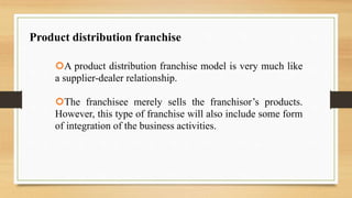 Franchising | PPT
