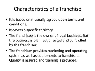 Franchising | PPTX