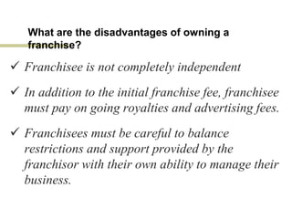 Franchising | PPTX