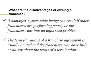 Franchising | PPT
