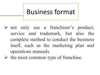 Franchising | PPT