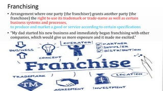 Franchising | PPT