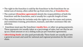 Franchising | PPTX