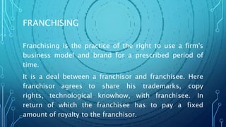 Franchising | PPTX