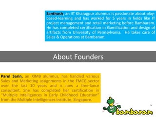 Franchising - Bambaram toy library | PDF