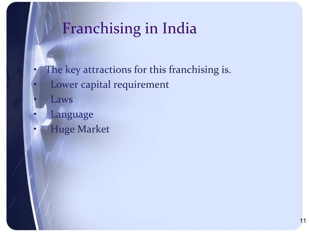 Franchising - Introduction | PDF | Business | Business and Finance