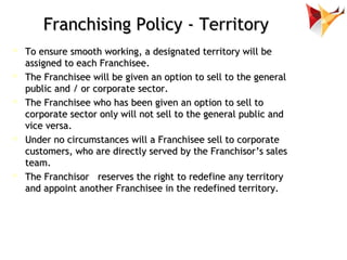 Franchising Strategy Execution Programme | PPT