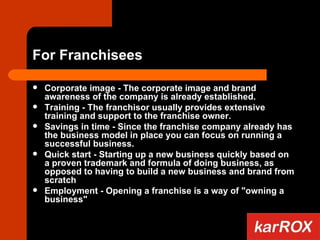 Franchising - The Future Of Business Expansion | PPT