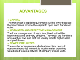 Franchising | PPTX
