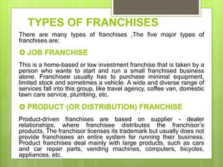 Franchising | PPTX