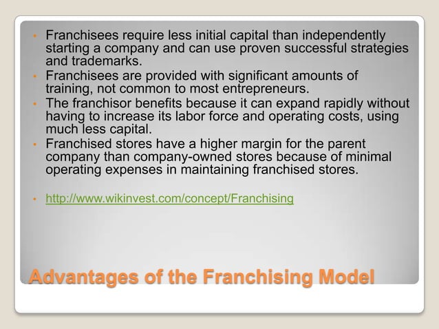 LICENSING & FRANCHISING | PPTX