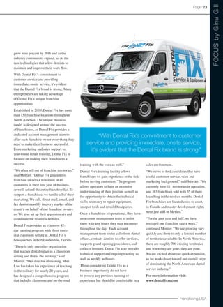 Franchising usa nov 2014 - dental fix rx | PDF