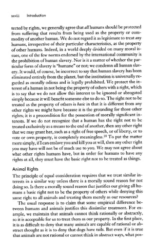 Introduction to Animal Rights - Gary Francione | PDF