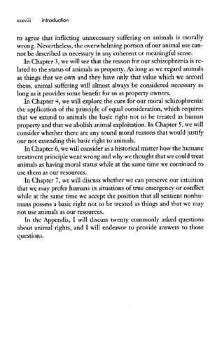 Introduction to Animal Rights - Gary Francione | PDF