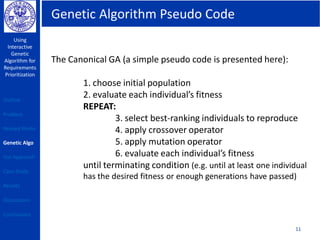 Using Interactive Genetic Algorithm for Requirements Prioritization | PDF | Computer Software ...