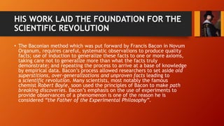Francis bacon | PPTX