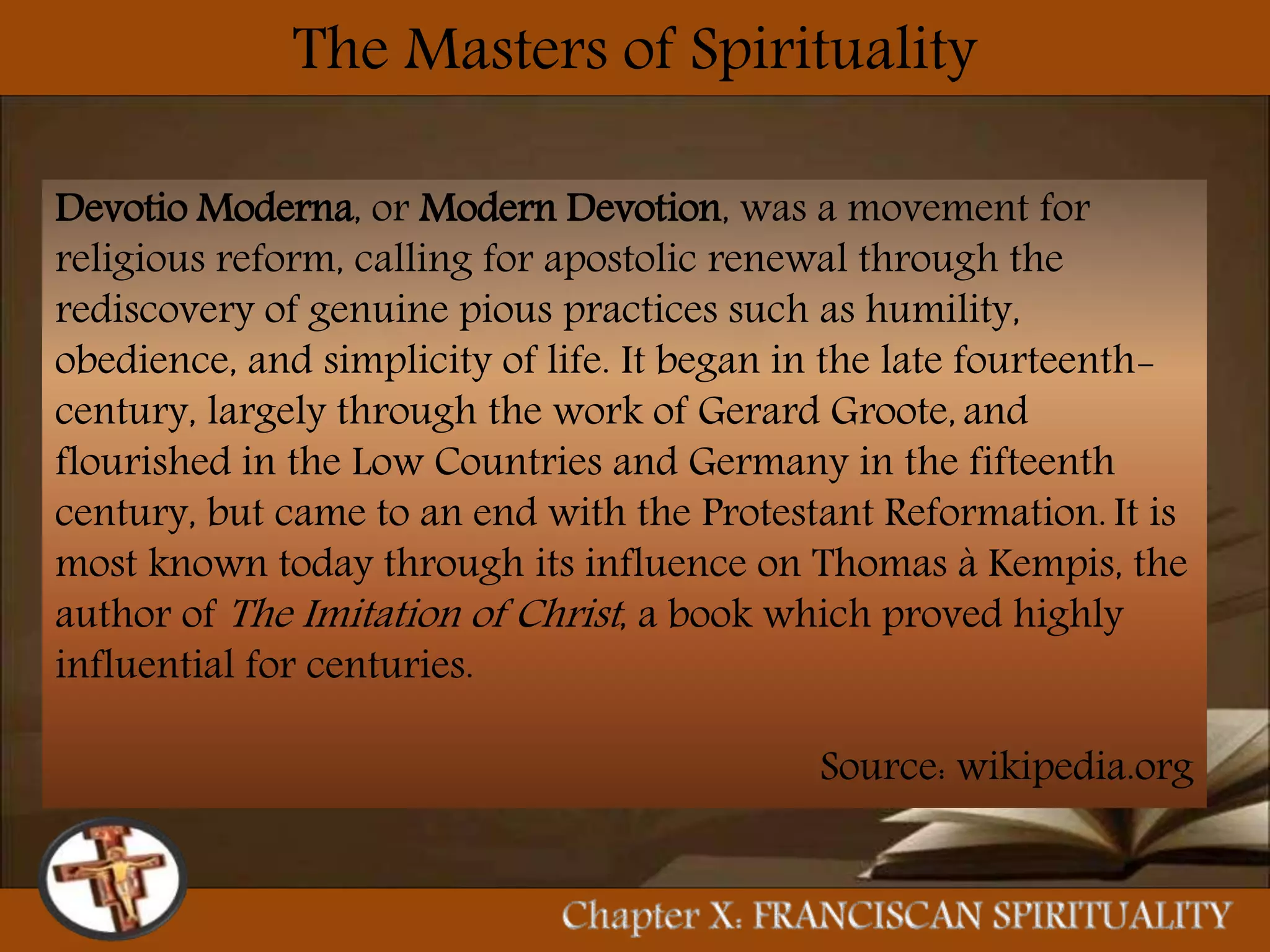 Franciscan spirituality | PPTX