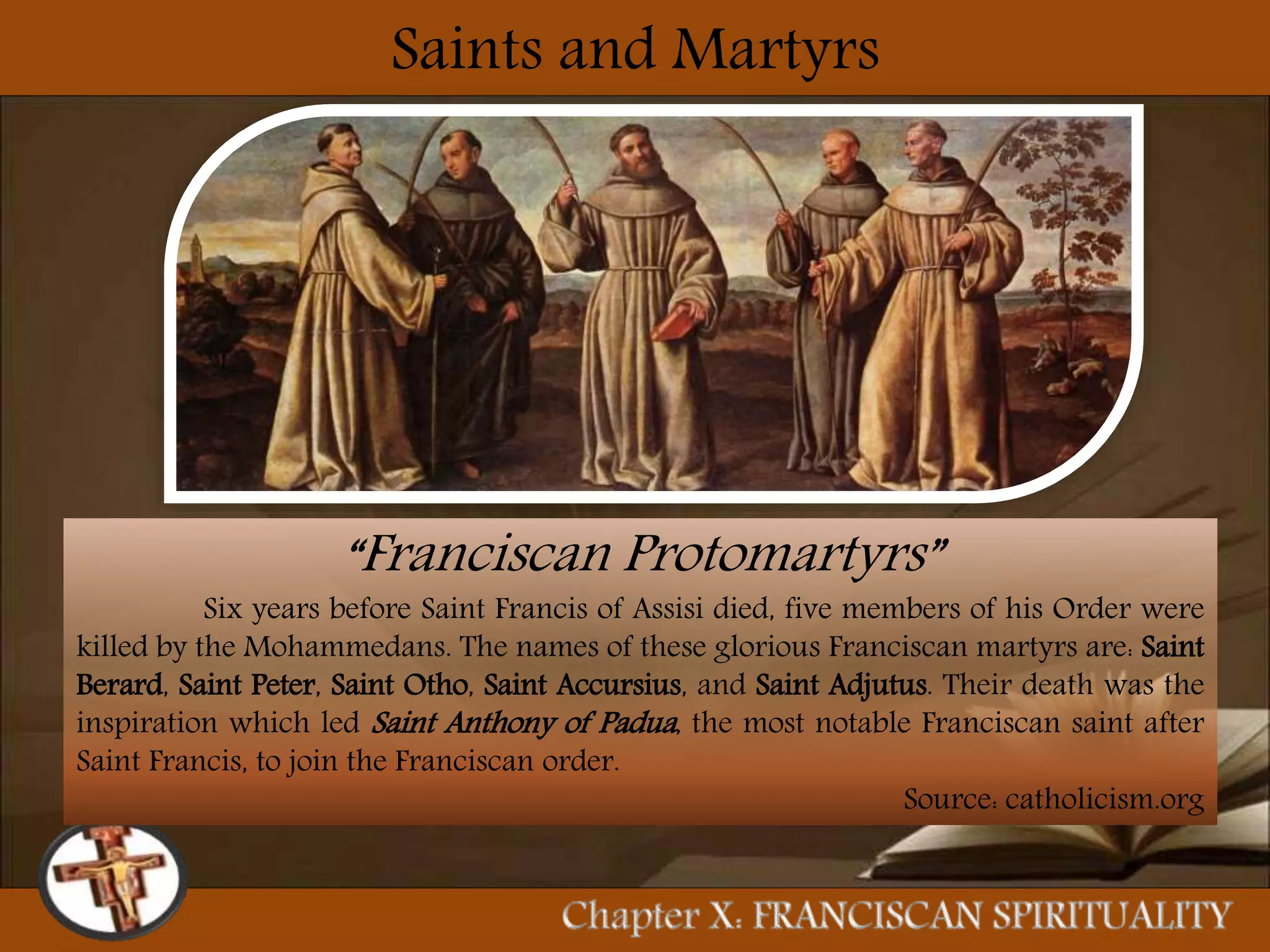 Franciscan spirituality | PPTX