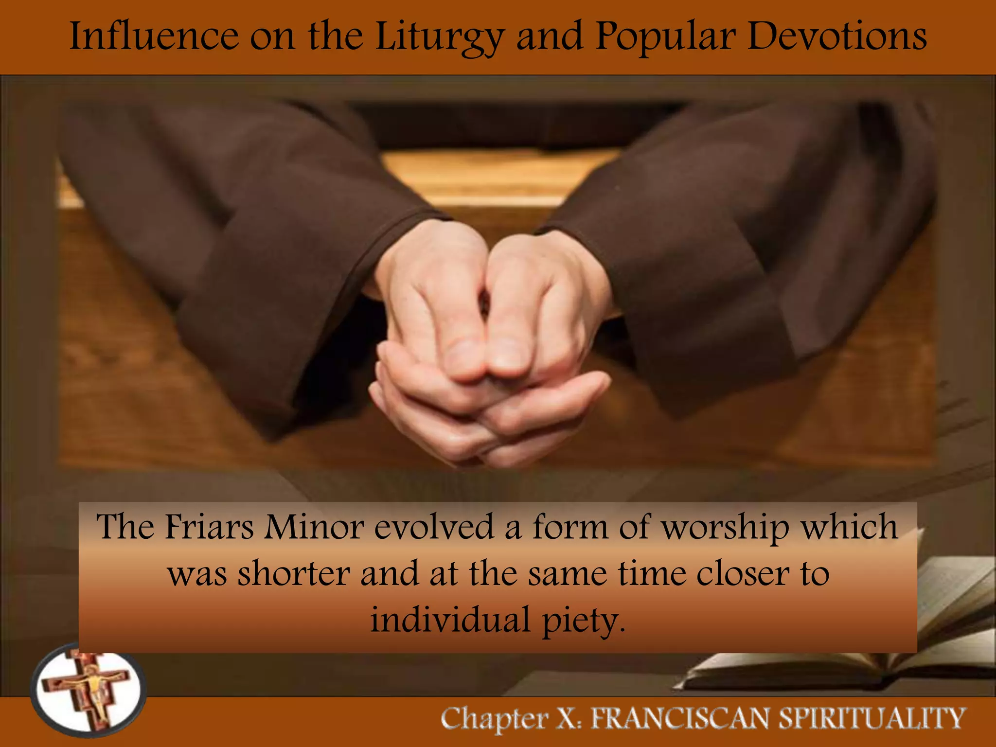 Franciscan spirituality | PPTX