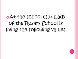Franciscan values | PPTX