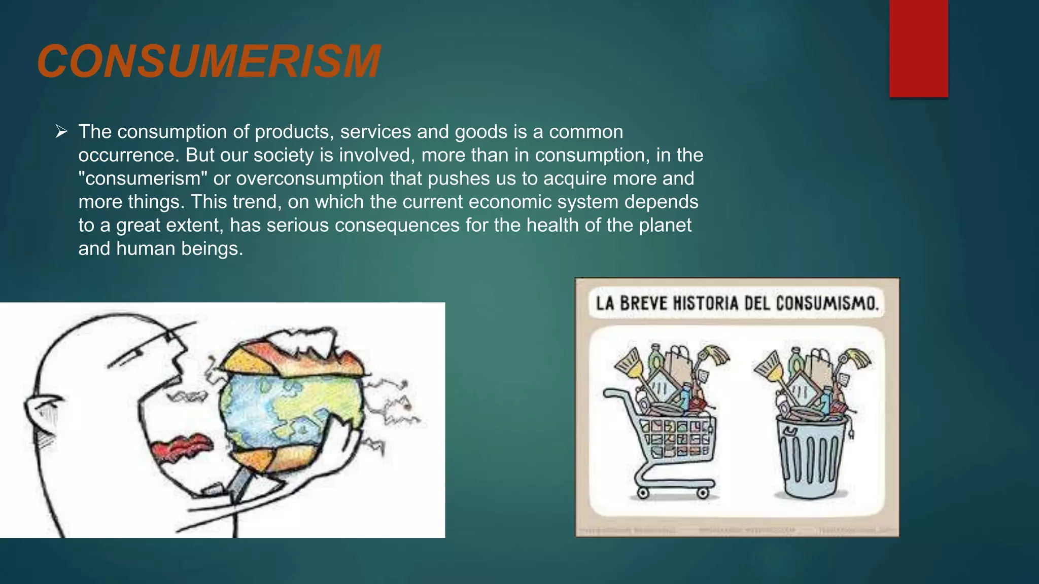 Consumerism-Francisco | PPTX | Environment | Science