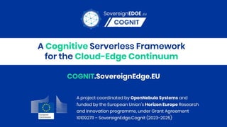stackconf 2024 | Using European Open Source to build a Sovereign Multi-Cloud by Francisco ...