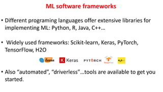 An introduction to machine learning in biomedical research: Key concepts, problems and ...
