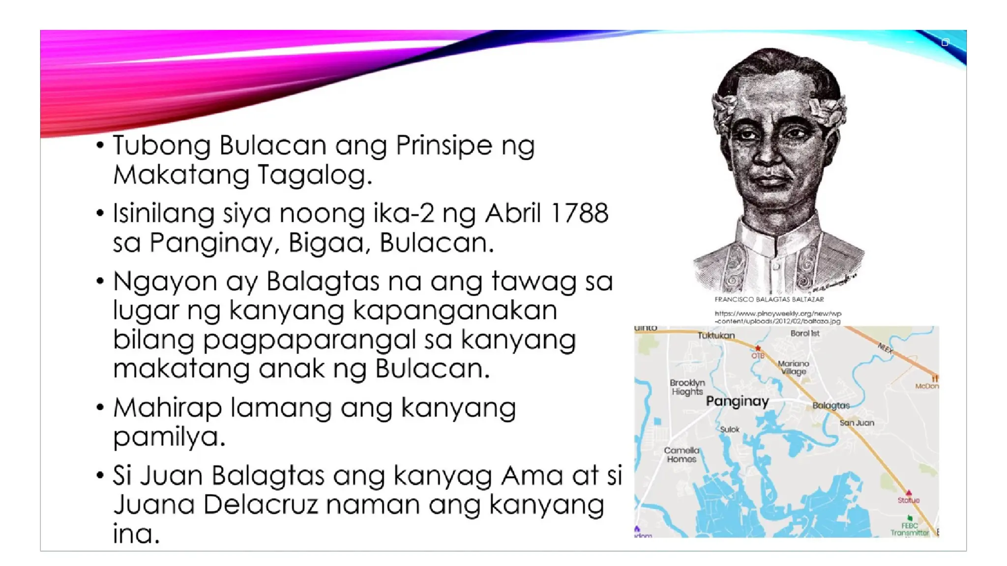 TALAMBUHAY NI FRANCISCO BALAGTAS-BAITANG 8 | PPTX
