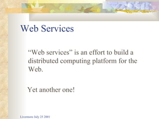 webservices overview | PPT