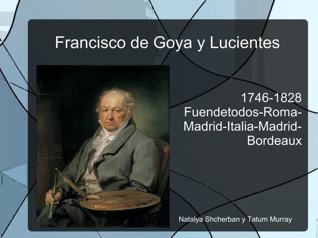 Francisco de Goya Early | PPT
